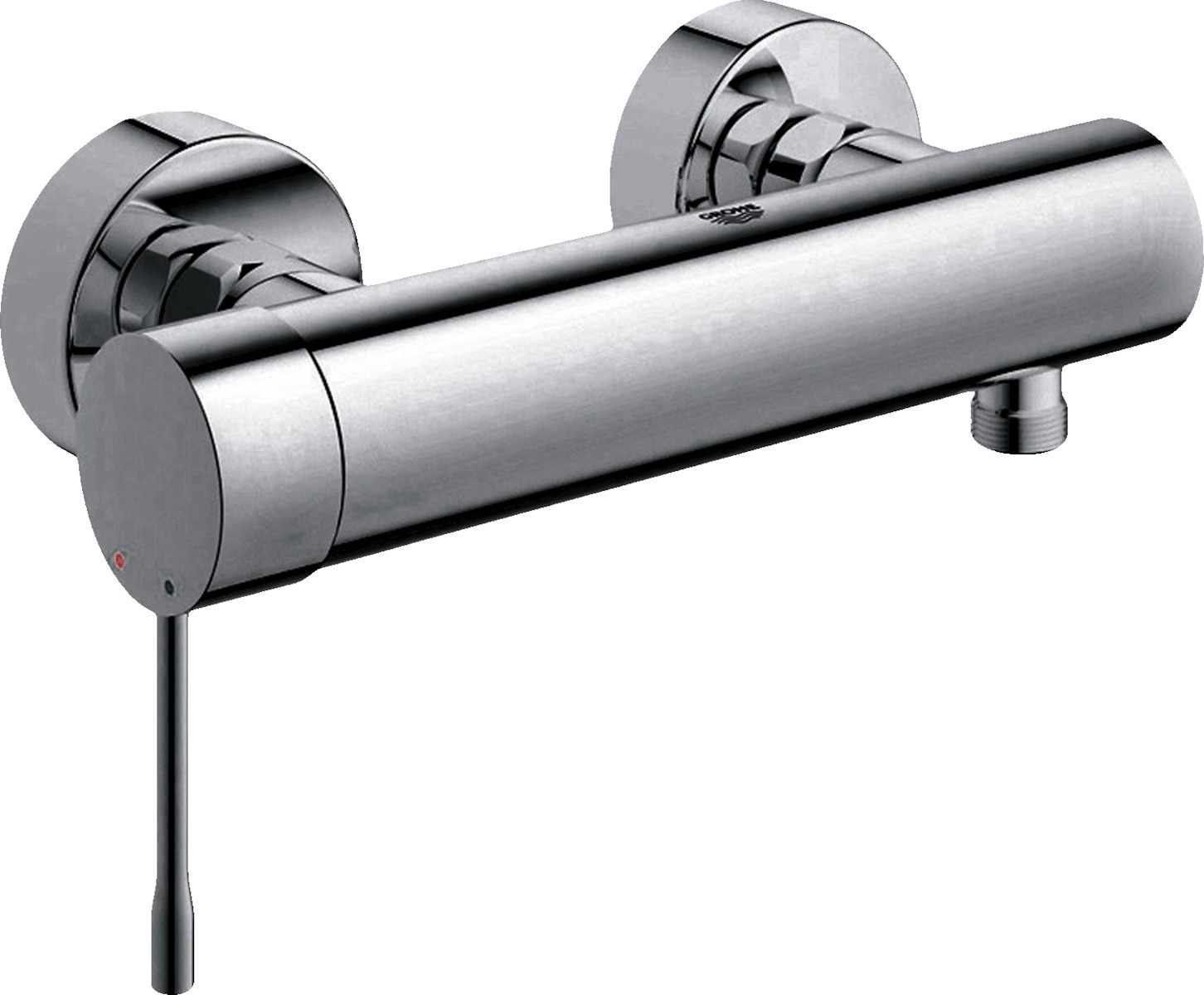 Grohe Essence New 33636001 Αναμεικτική Μπαταρία Ντουζιέρας Ασημί ...