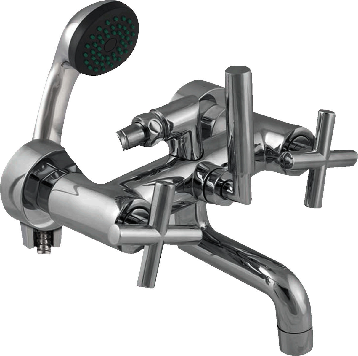 Gloria Euphrosyne-Jolly 16-0304 Μπαταρία Μπανιέρας Πλήρες Σετ Ασημί ...