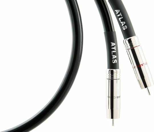 Atlas Cables Cable RCA male - RCA male 0.5m (Hyper dd Ultra) | Skroutz.gr