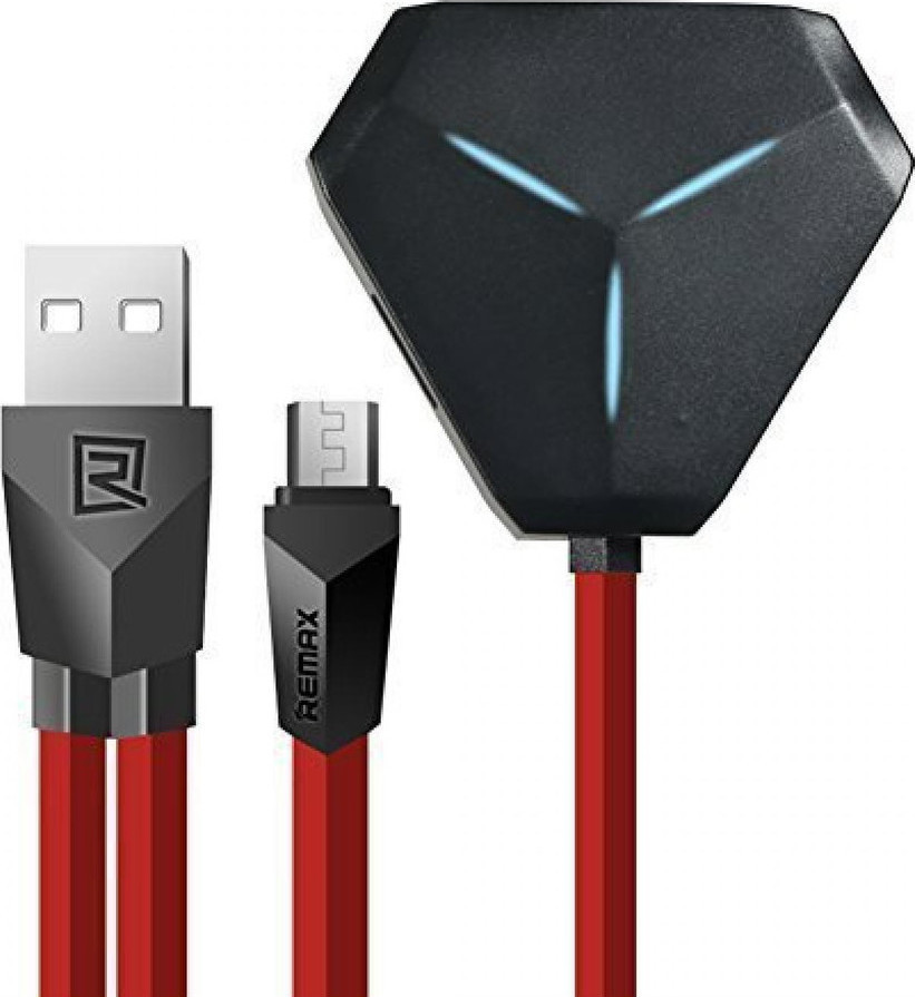 Remax Aliens RU-U3 USB 2.0 Hub 3 Θυρών με σύνδεση USB-A / micro USB-B ...