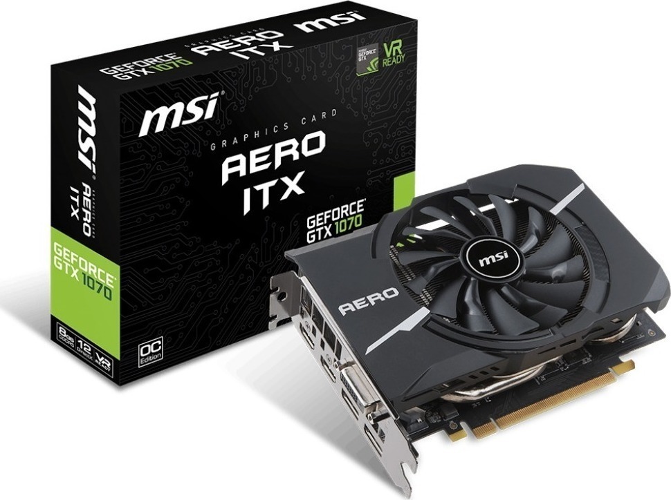 MSI GeForce GTX 1070 8GB Aero ITX OC | Skroutz.gr