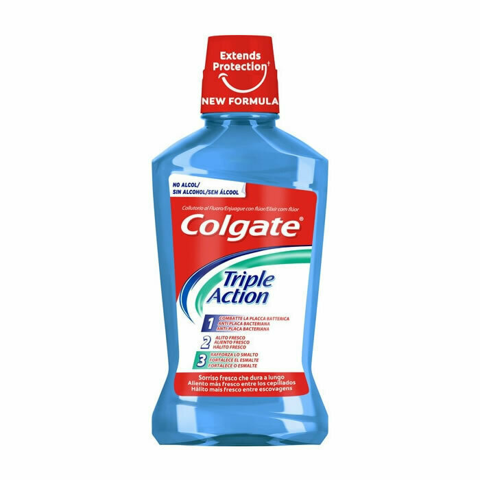 Colgate Triple Action Στοματικό Διάλυμα κατά της Πλάκας & της Κακοσμίας ...