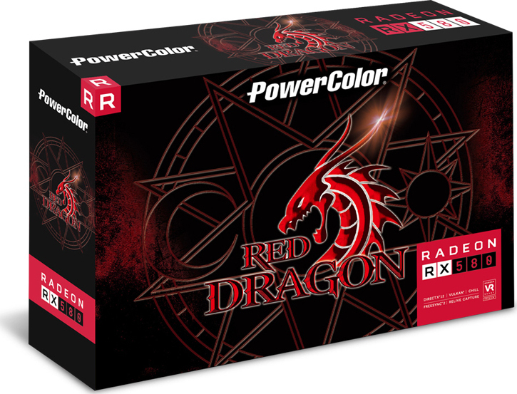 PowerColor Radeon RX 580 8GB Red Dragon (AXRX 580 8GBD5-3DHD/OC ...