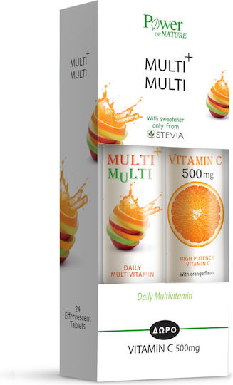 Power Health Multi + Multi με Στέβια & Vitamin C Πολυβιταμίνη για ...