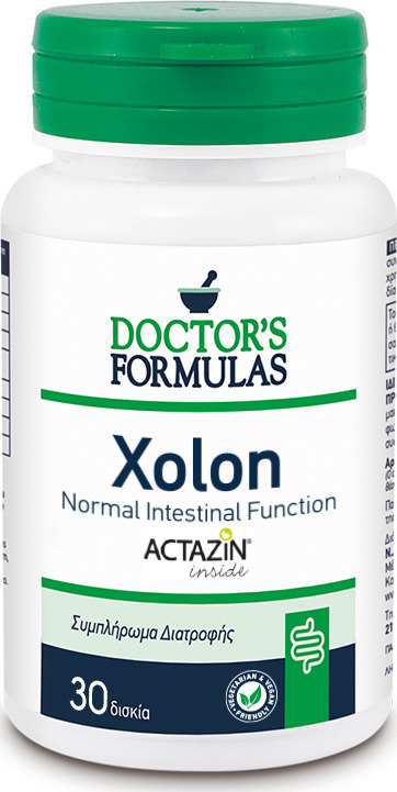 Doctor's Formulas Xolon Ειδικό Συμπλήρωμα Διατροφής 30 κάψουλες ...