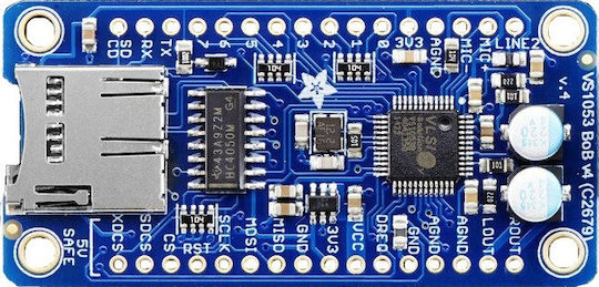 Adafruit VS1053 Codec + MicroSD Play + Record - v Breakout Board για ...