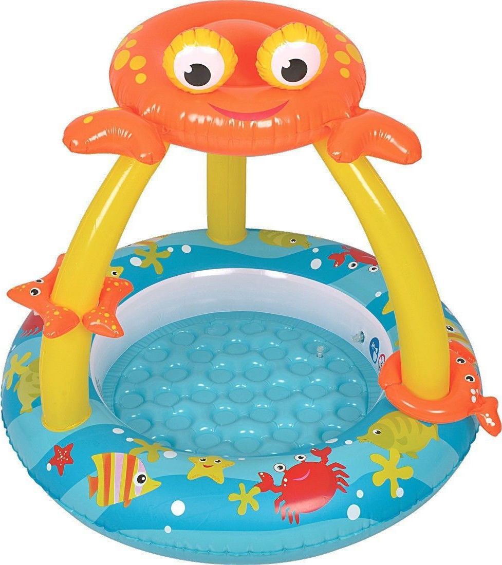 Jilong Κάβουρας Παιδική Πισίνα Φουσκωτή 100x100εκ. 17392 | Skroutz.gr