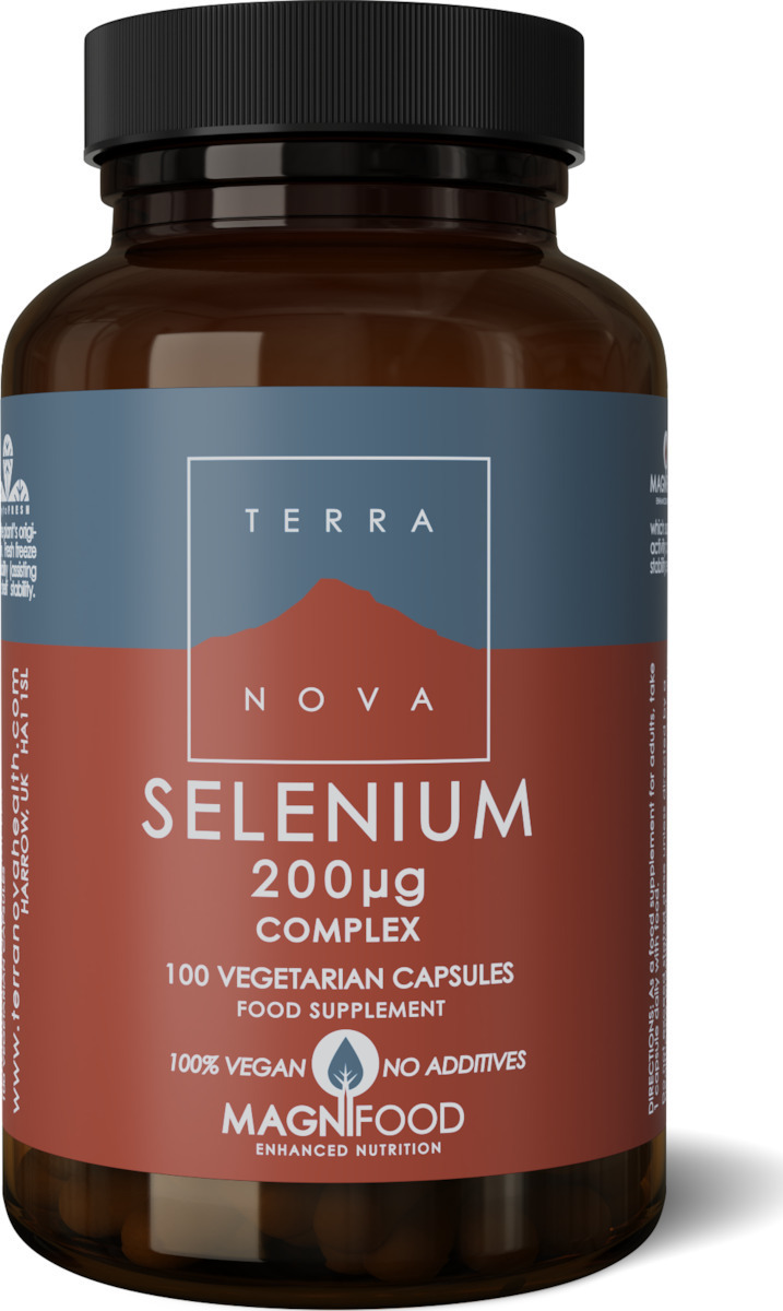 TerraNova Selenium Complex 200mg 100 φυτικές κάψουλες | Skroutz.gr