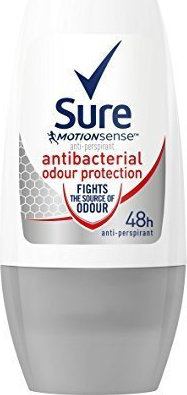Sure Sure Antibacterialroll On Roll-On 50ml | Skroutz.gr