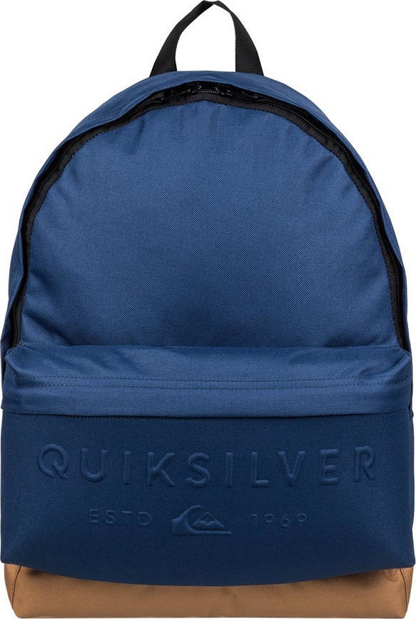 Quiksilver Everyday Poster Embossed Υφασμάτινο Σακίδιο Πλάτης Navy Μπλε ...
