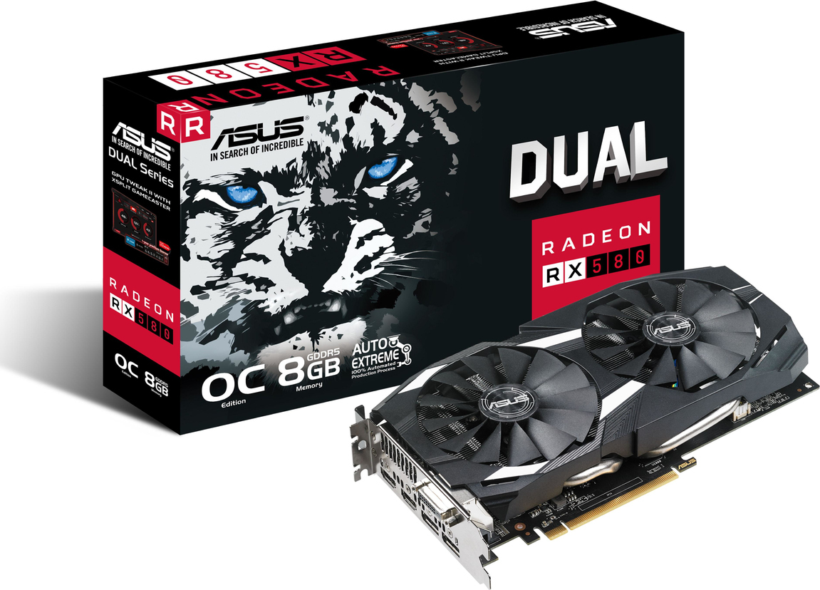 Asus Radeon RX 580 8GB Arez Dual OC (90YV0AQB-M0NA00) | Skroutz.gr