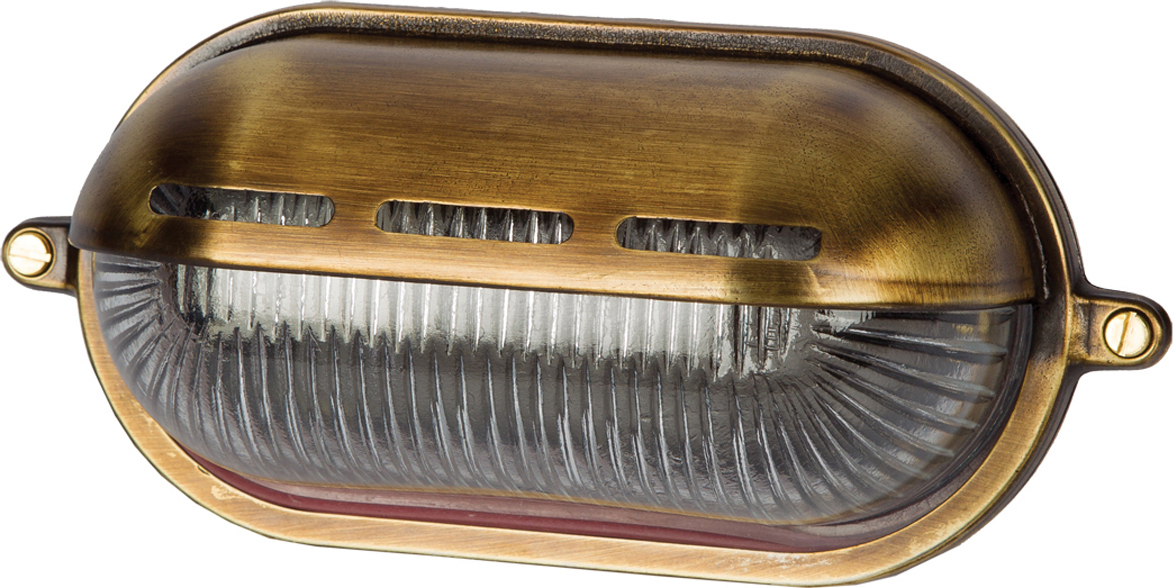 VK Lighting Στεγανή Επιτοίχια Χελώνα Εξωτερικού Χώρου E27 σε Μπρούτζινο ...