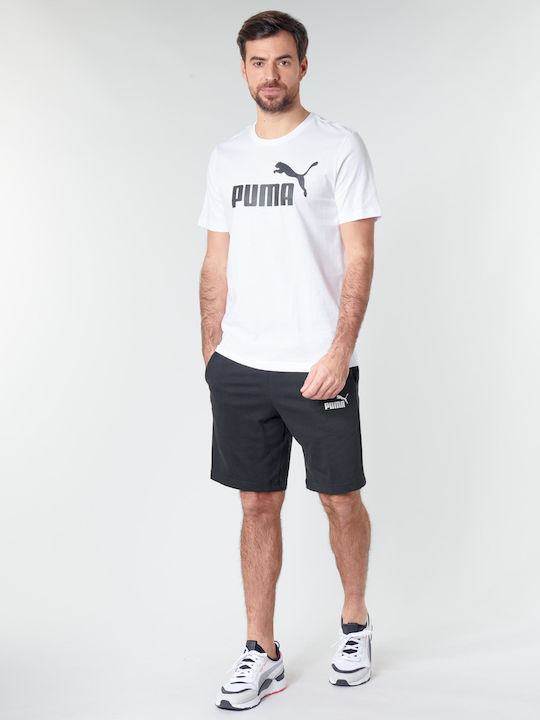 Puma Essentials 5 Inch Αθλητική Ανδρική Βερμούδα Μαύρη 586728-01 ...