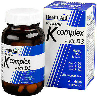 Health Aid Vitamin K Complex + Vit D3 Πολυβιταμίνη για την Υγεία των ...