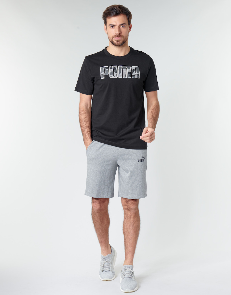 Puma Essentials Αθλητική Ανδρική Βερμούδα Γκρι 851994-03 | Skroutz.gr