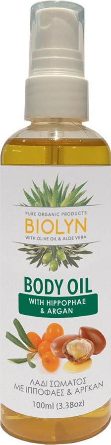 Biolyn Body Oil With Hippophae & Argan 100ml | Skroutz.gr