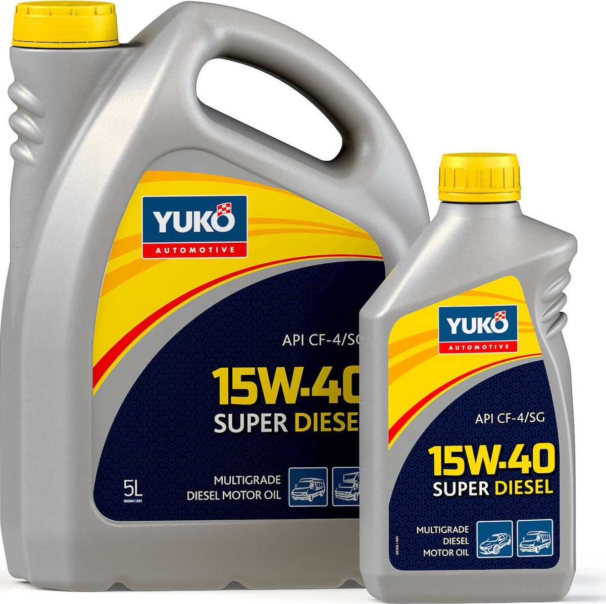 Yuko Λάδι Αυτοκινήτου Super Diesel 15W-40 για κινητήρες Diesel 1lt ...