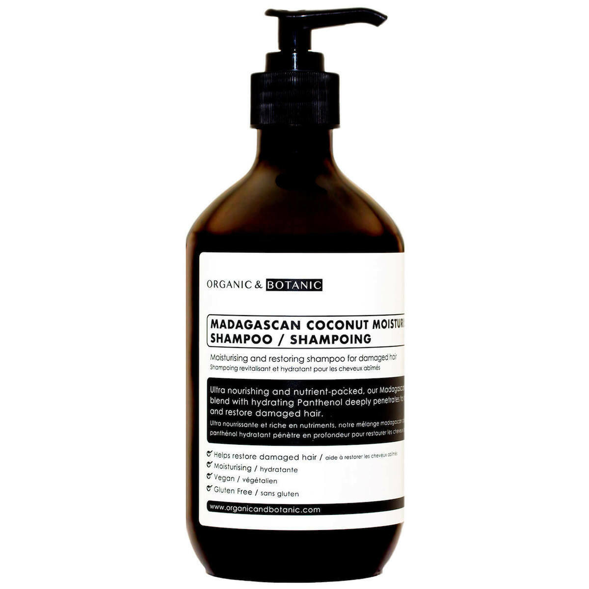 Dr Botanicals Organic And Botanic Madagascan Coconut Moisturising Shampoo