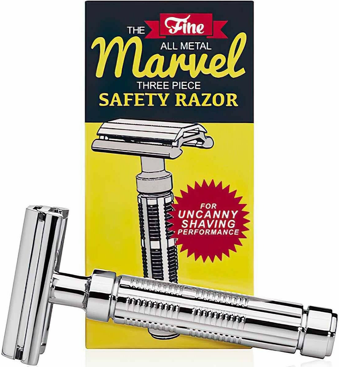 Fine Accoutrements Marvel Three Piece Safety Razor | Skroutz.gr