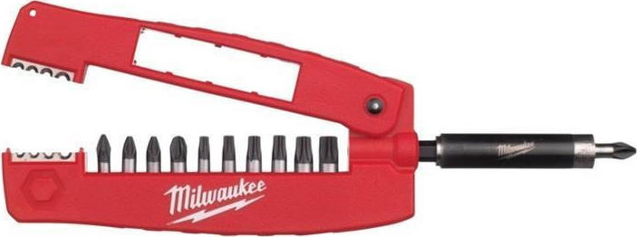 Milwaukee Σετ 12 Μύτες Κατσαβιδιού Σετ Αντάπτορας 4932430910 | Skroutz.gr