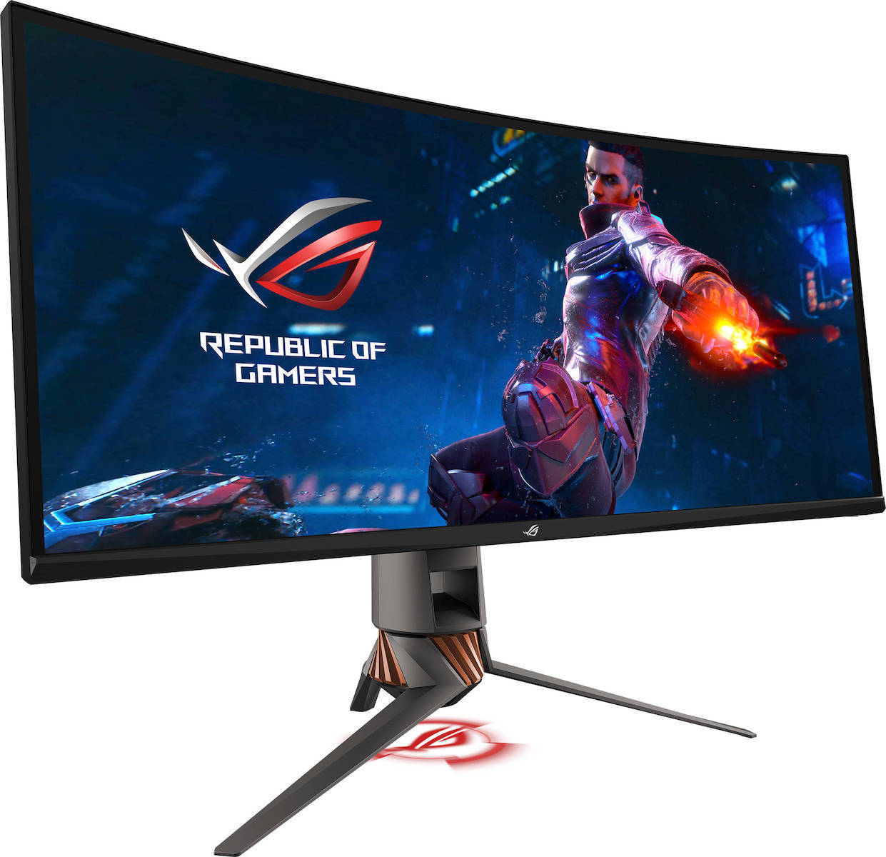 Asus PG349Q Ultrawide IPS Curved Gaming Monitor 34.1" QHD 3440x1440 με ...