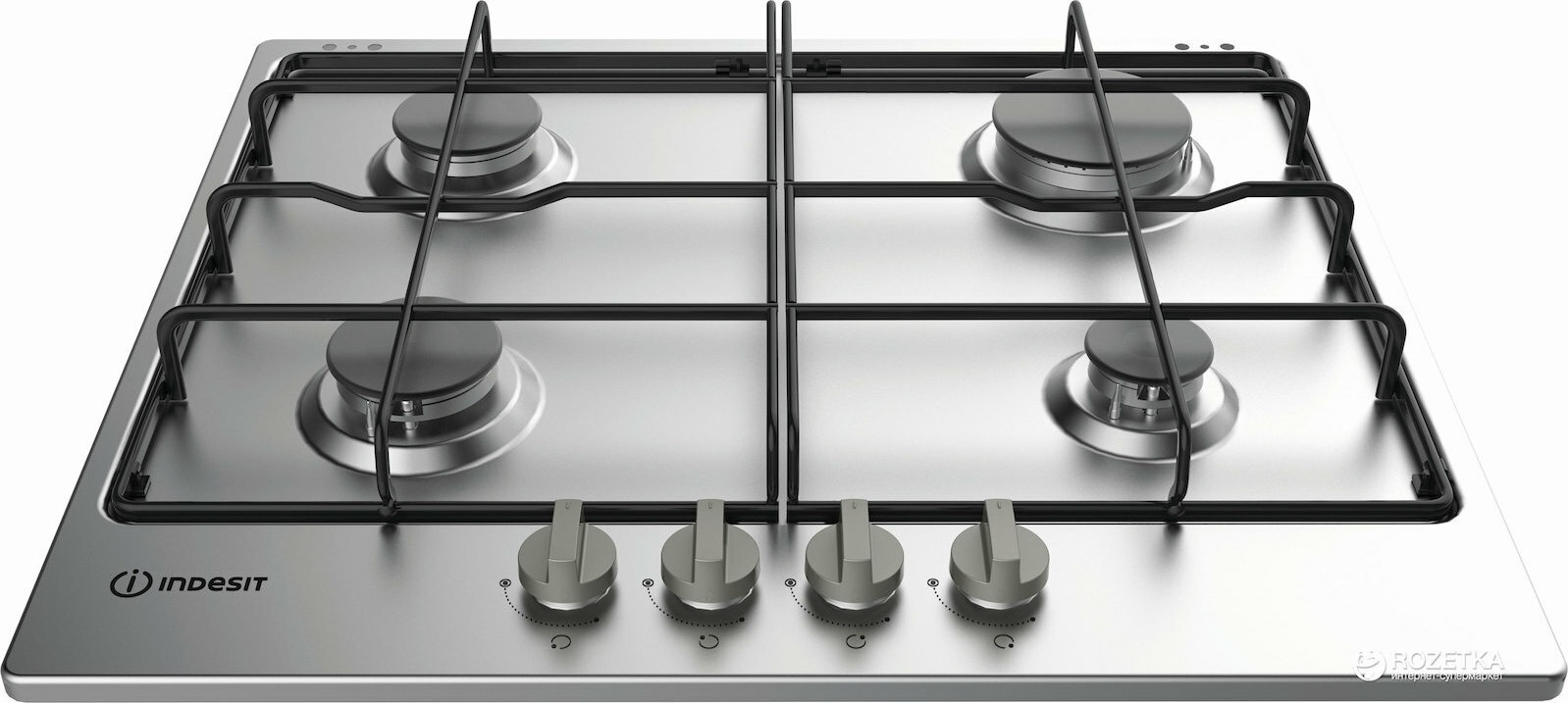 Indesit THP 642 IX/I Εστία Υγραερίου Αυτόνομη 58x51cm Inox | Skroutz.gr