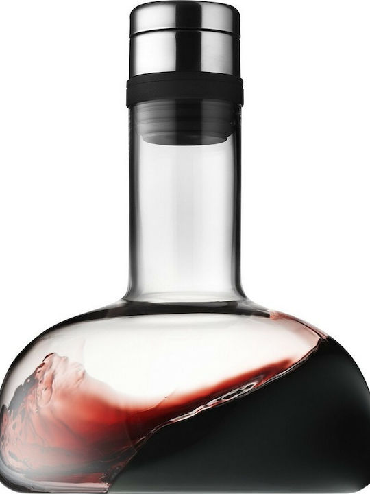 Menu Καράφα Wine Breather Original Clear Steel Γυάλινη Καράφα ...