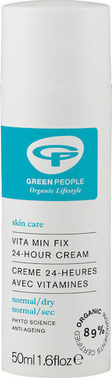 Green People Vita Min Fix 24 Hour Cream Light 24ωρη Ενυδατική Κρέμα ...