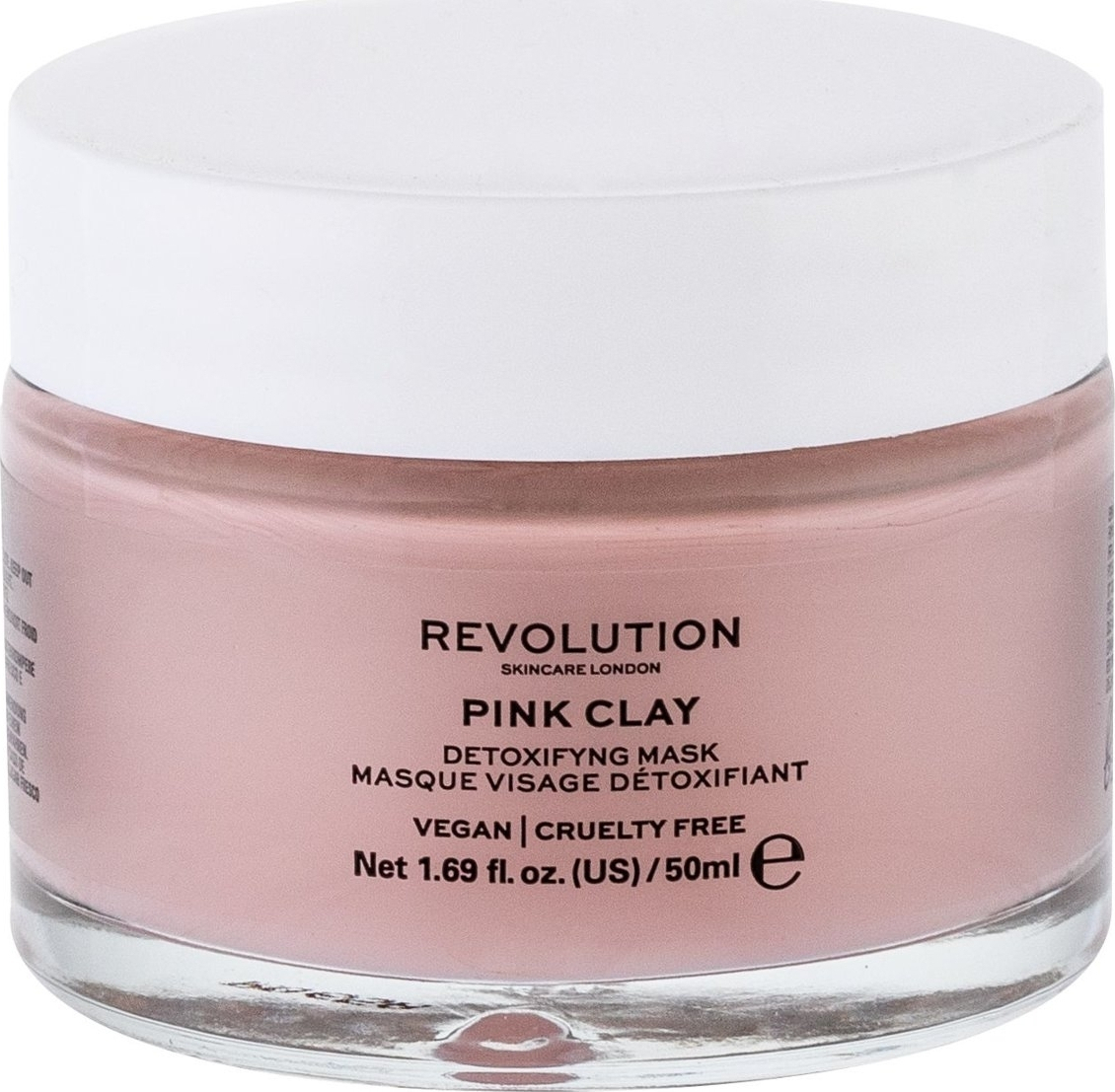 Revolution Beauty Pink Clay Detoxifying Face Mask 50ml Skroutz Gr