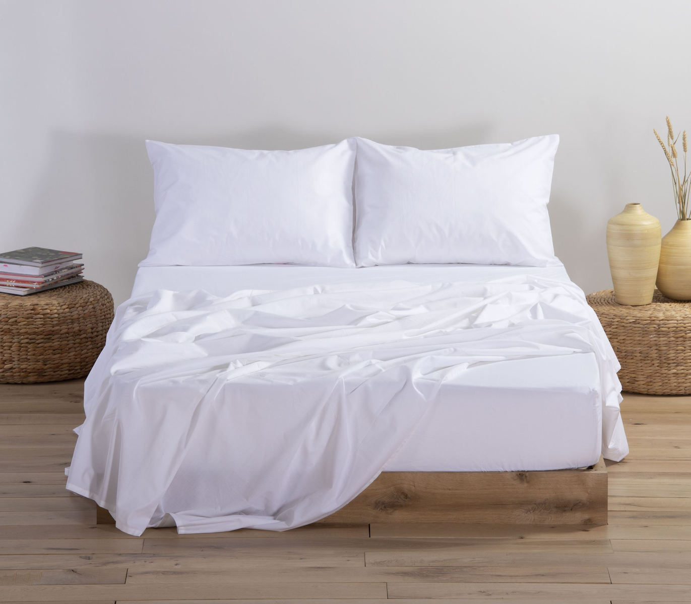 Nef-Nef Homeware Σεντόνι King Size με Λάστιχο 180x200+35εκ. Basic ...