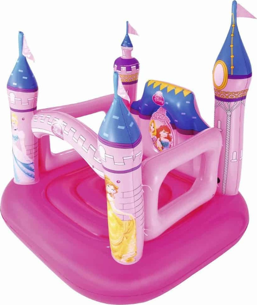 Bestway Inflatable Disney Princess Castle for Indoor and Outdoor ...