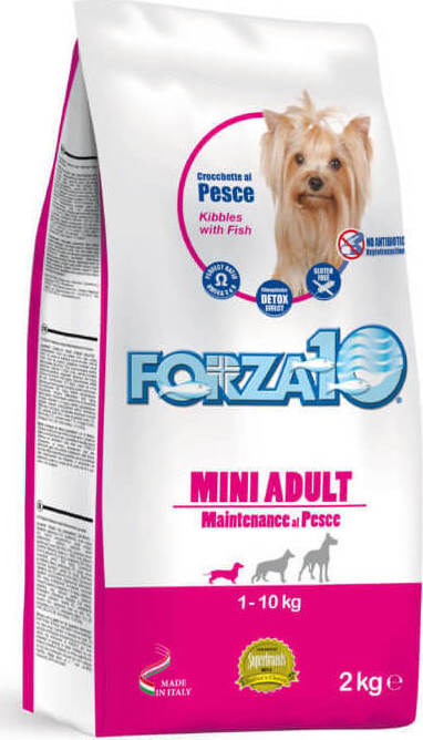 Forza10 Mini Maintenance Adult 4kg Ξηρά Τροφή για Ενήλικους Σκύλους Μικρόσωμων Φυλών με Ψάρια ...