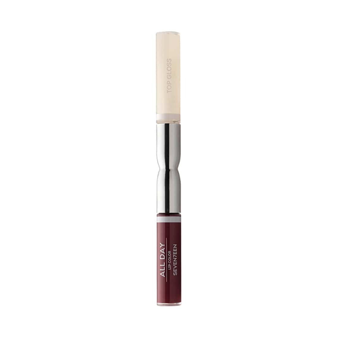 Seventeen All Day Lip Color & Top Gloss Υγρό Κραγιόν Metallic 62 Pale ...