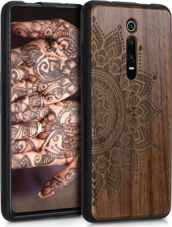 KWmobile Wooden Back Cover Καφέ (Xiaomi Mi 9T/9T Pro) | Skroutz.gr