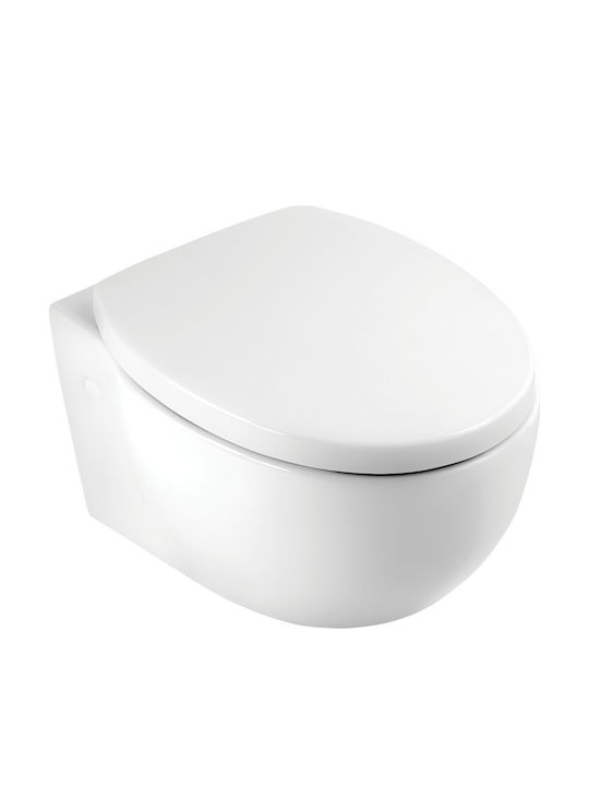 Villeroy & Boch Tube 56351001 Λεκάνη Κρεμαστή με Κάλυμμα Soft Close ...