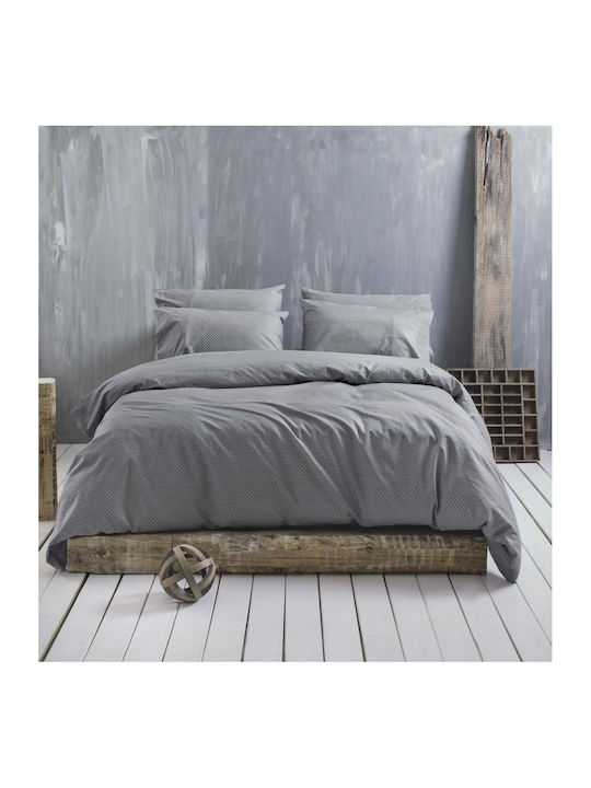 Rythmos Σετ Παπλωματοθήκη Βαμβακερή Υπέρδιπλη με 2 Μαξιλαροθήκες ...