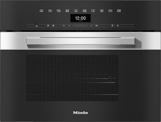 Miele DGM 7440 Εντοιχιζόμενος Φούρνος Μικροκυμάτων 40lt Μαύρος | Skroutz.gr