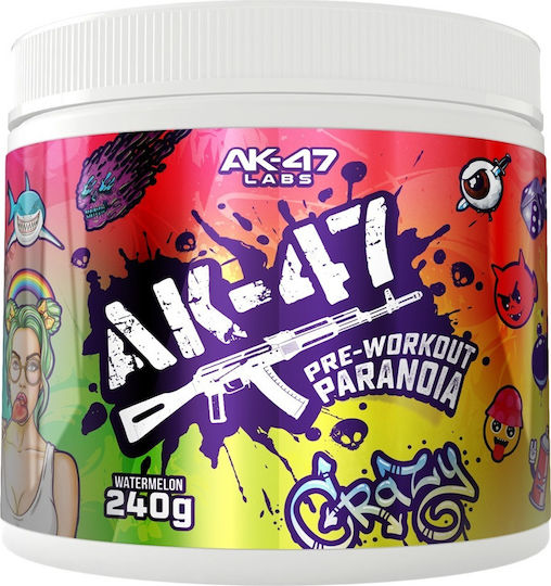 AK-47 Labs Pre Workout Paranoia Ειδικό Συμπλήρωμα Διατροφής 240gr ...