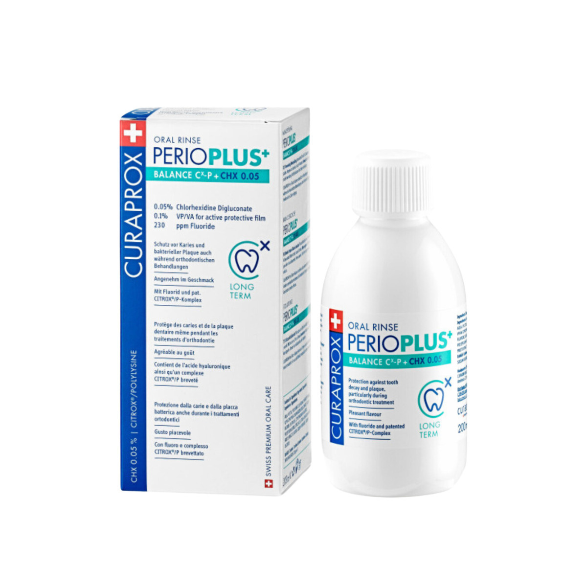 Curaprox Perio Plus Balance CHX 0.05 Long Term 200ml | Skroutz.gr
