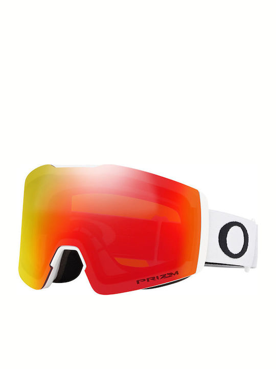 Oakley Fall Line XM ΟΟ7103-14 Μάσκα Σκι & Snowboard Ενηλίκων Λευκή με ...