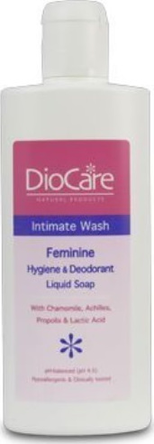 DioCare Intimate Wash Feminine Hygiene & Deodorant Liquid Soap 200ml ...