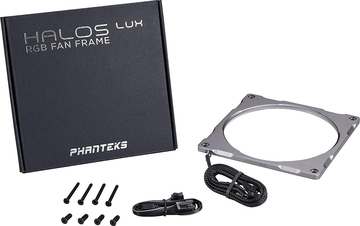 Phanteks Halos Lux RGB Fan Frame 120mm Aluminum Gray | Skroutz.gr