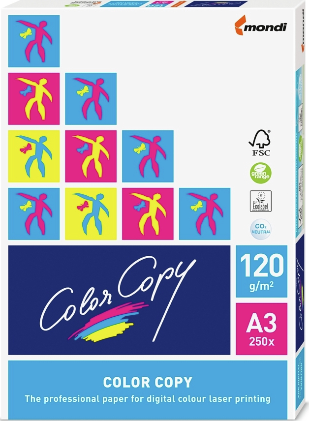 Mondi Color Copy Χαρτί Εκτύπωσης A3 120gr/m² 250 φύλλα | Skroutz.gr