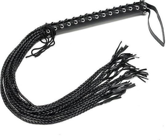Rimba Whip Of 12 Plaited Strings Black 90cm | Skroutz.gr