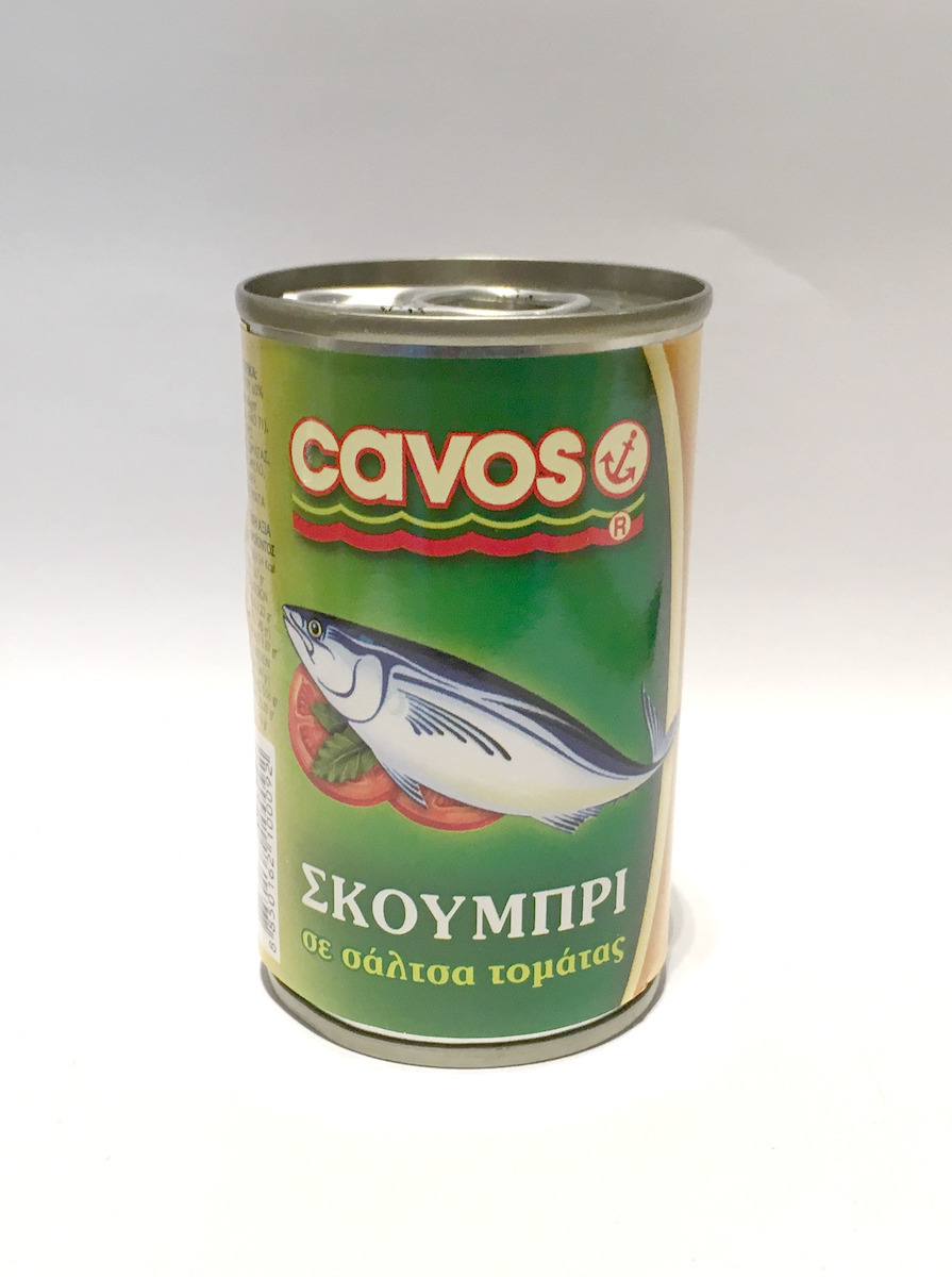 Cavos Σκουμπρί Σε Σάλτσα Τομάτας 155gr 155ml | Skroutz.gr