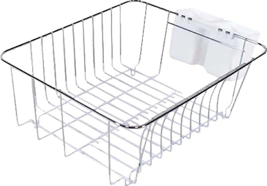 Sidirela Στεγνωτήρας Γούρνας Μεταλλικός σε Λευκό Χρώμα 35x30x12cm E ...