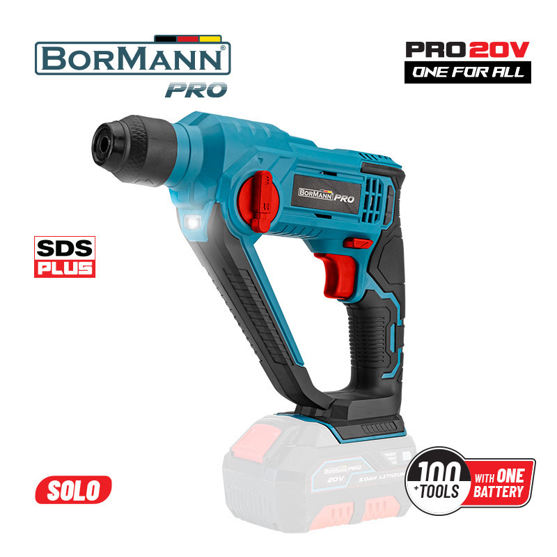 Bormann Pro BBP3200 Κρουστικό Σκαπτικό Πιστολέτο Μπαταρίας 20V Solo με Υποδοχή SDS Plus 027966 ...