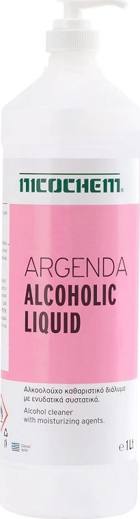 Nicochem Αντισηπτικό Argenda Alcoholic Liquid με Αντλία 1lt 1τμχ ...