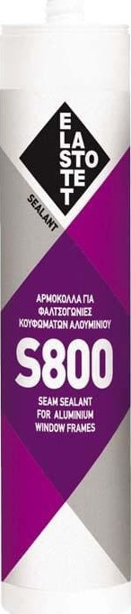 Elastotet S-800 Σφραγιστική Σιλικόνη Πολυουρεθάνης Λευκή 280ml | Skroutz.gr