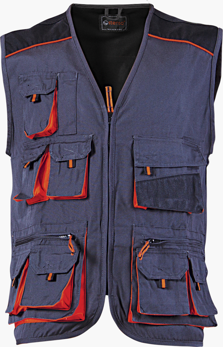 Stenso Emerton Ανδρικό Γιλέκο Εργασίας Γκρι 21104001 | Skroutz.gr